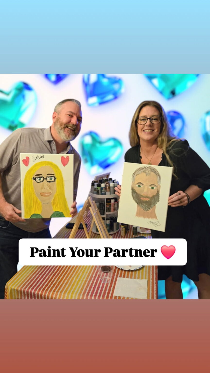 Paint Your Partner | Gather2Grow | Art & Crafting Classes Port Orange, FL
